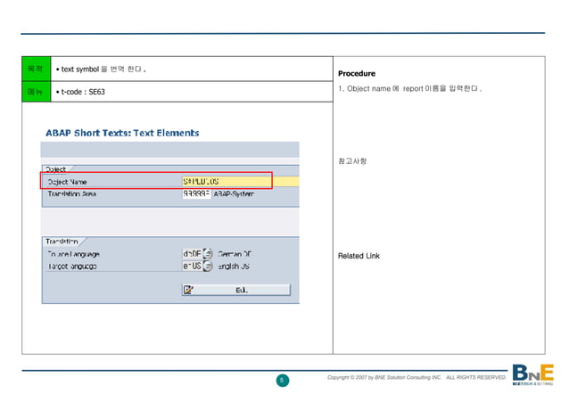 Abap Text Symbol translation | PPT