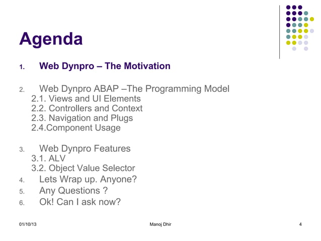 Abap web dynpro | PPS | Web Development | Internet