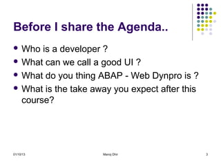 Abap web dynpro | PPT