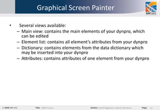 Abap course chapter 5 dynamic programs | PPT