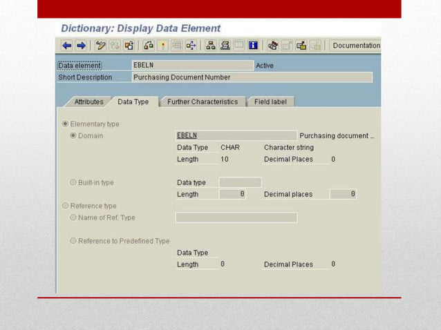 Abap data dictionary | PPTX | Databases | Computer Software and Applications
