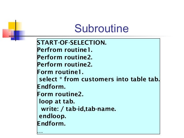 Abap Function Module Help
