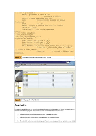 Abap objects in action | PDF