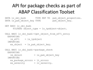 Abap package concept | PPT