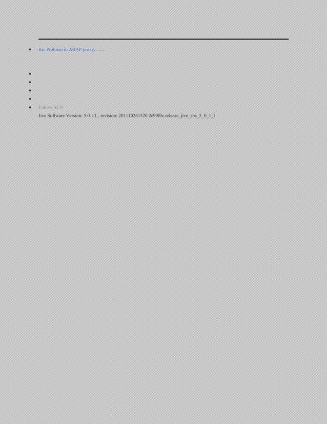 Abap Proxy Docx Computing Technology And Computing