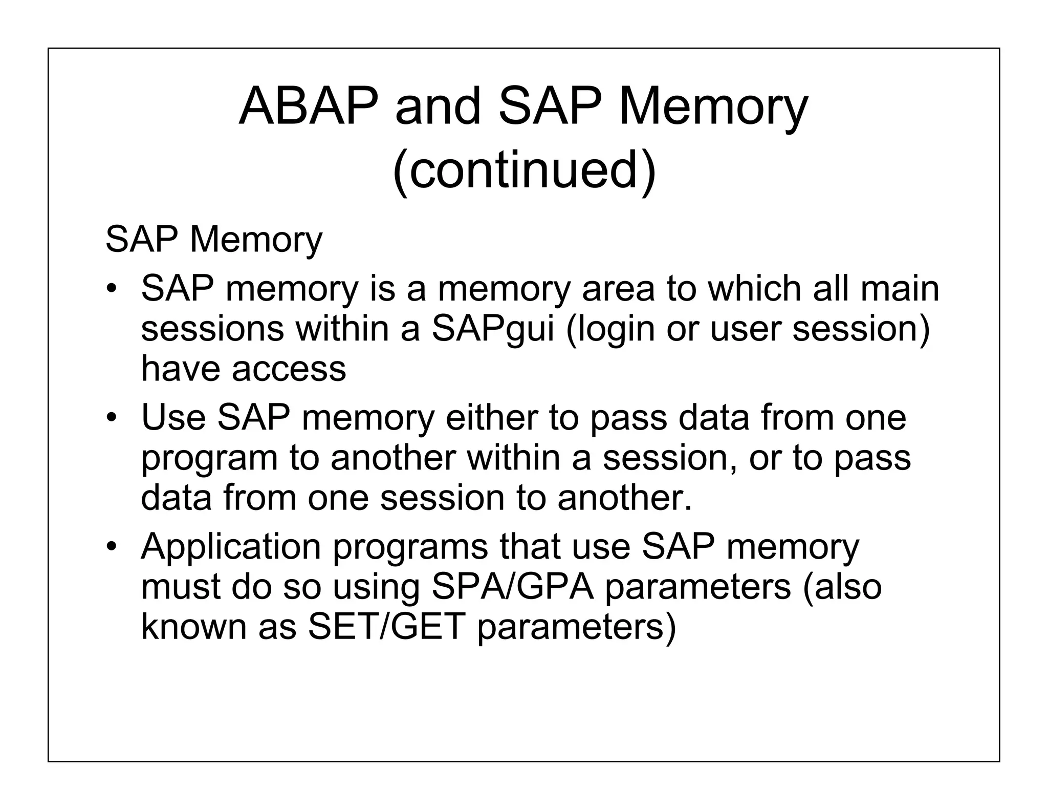 Abap reports | PDF
