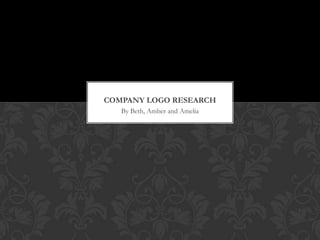 production logo research | PPT