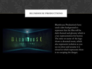 production logo research | PPT