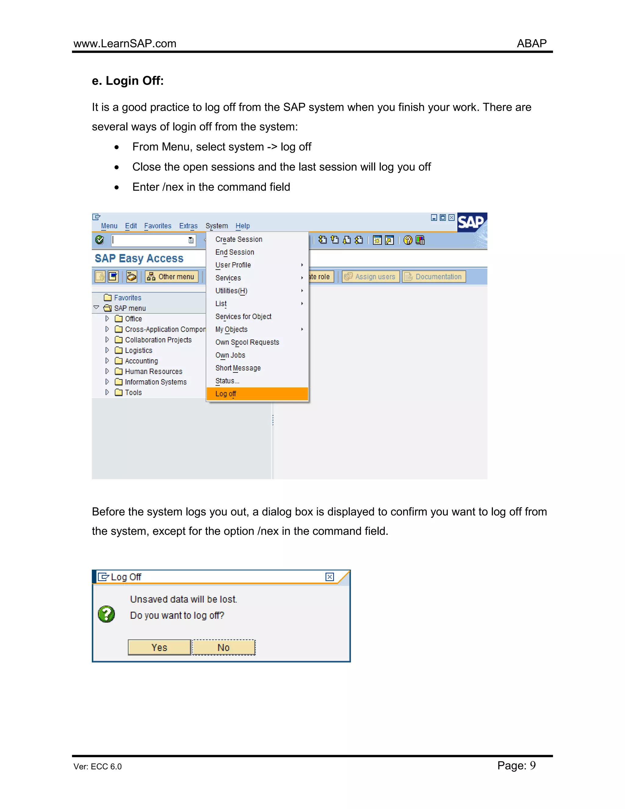 Abap sample code | PDF