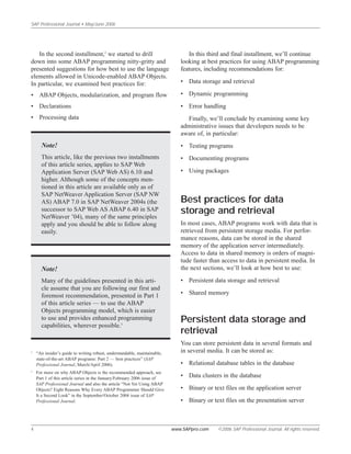 Abap top part_3 | PDF