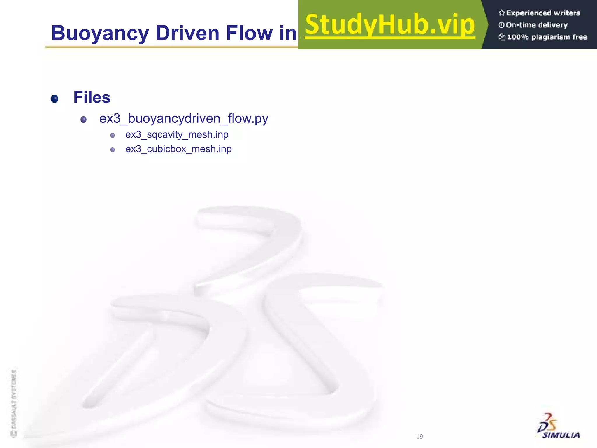 Abaqus CFD-Sample Problems | PDF