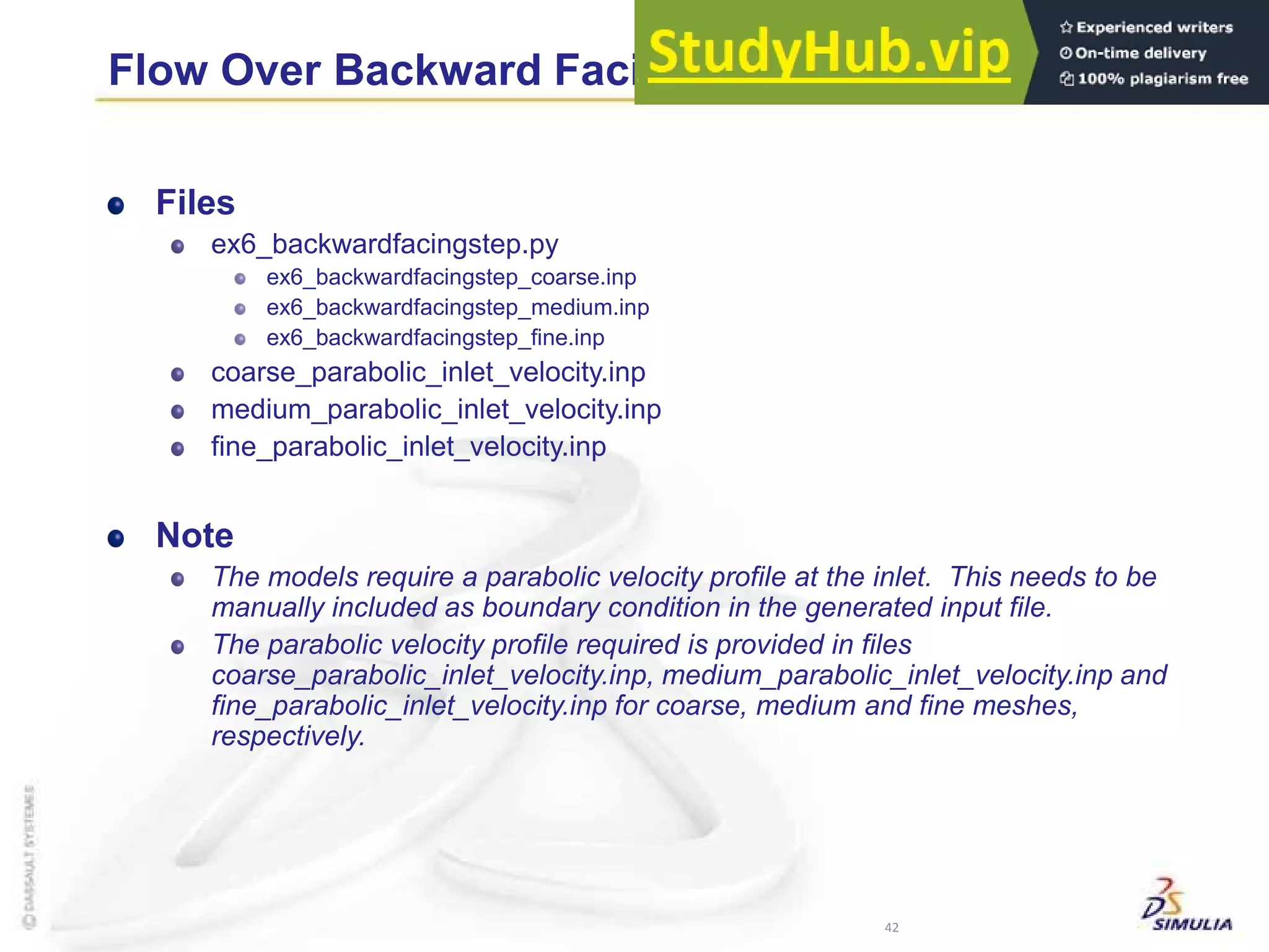 Abaqus CFD-Sample Problems | PDF