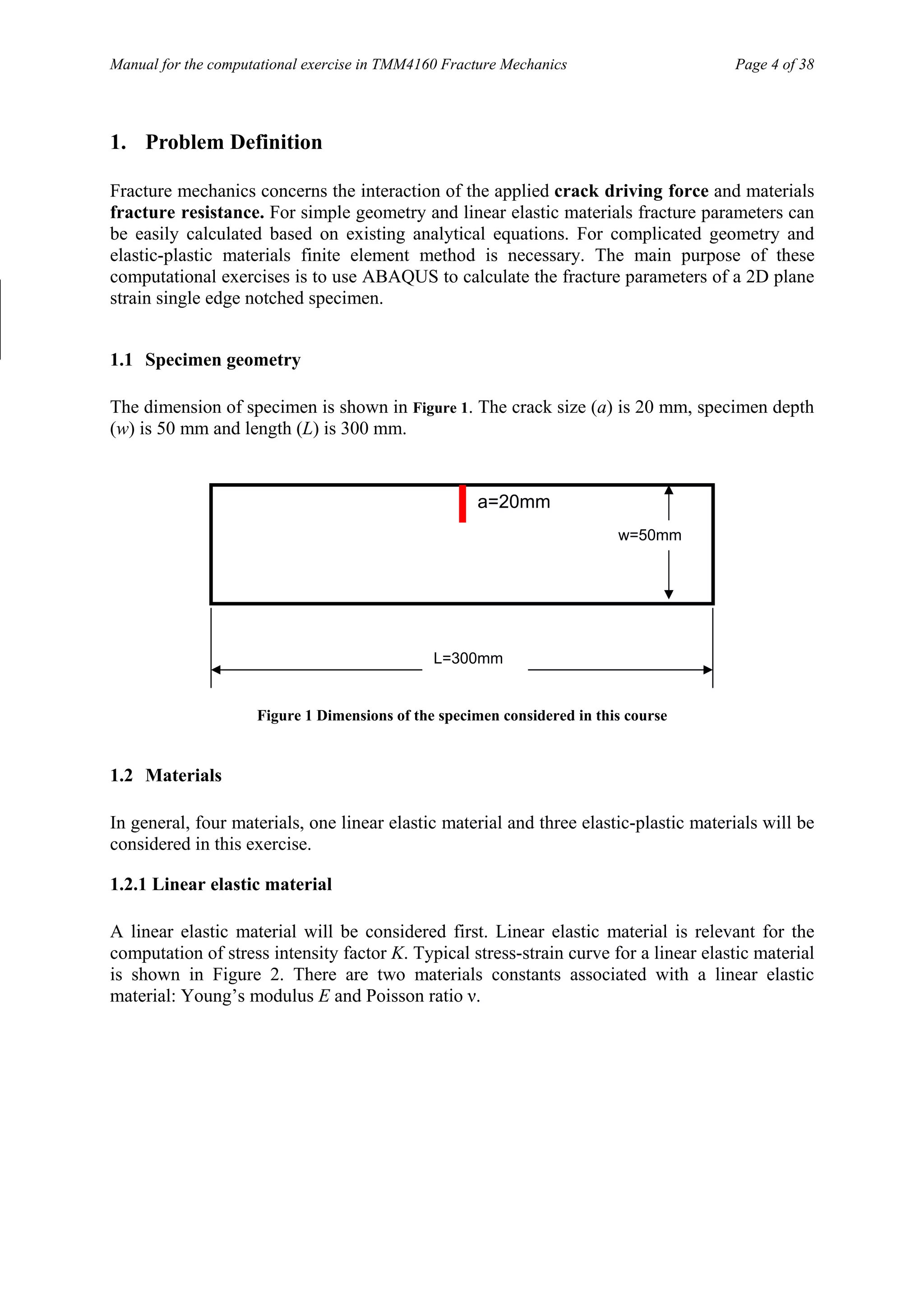 Abaqusfracture mechanics | PDF