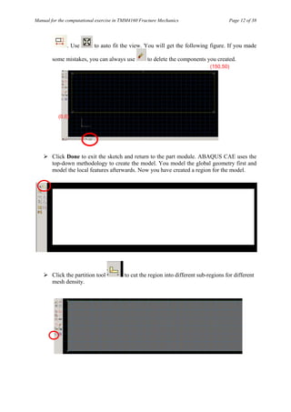 Abaqusfracture mechanics | PDF