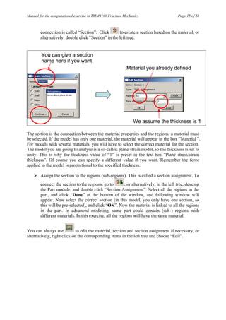 Abaqusfracture mechanics | PDF
