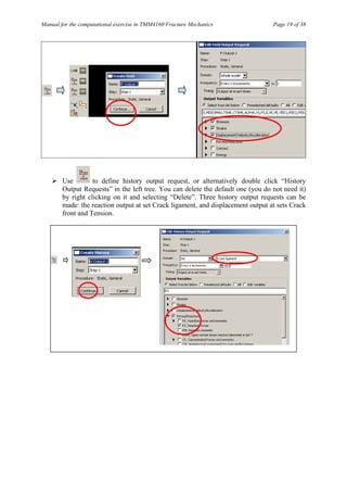 Abaqusfracture mechanics | PDF