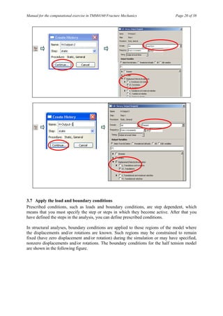 Abaqusfracture mechanics | PDF