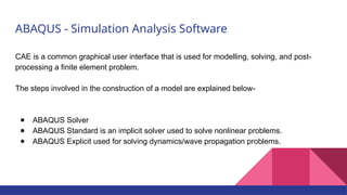 ABAQUS Software – Finite Element Analysis.pptx