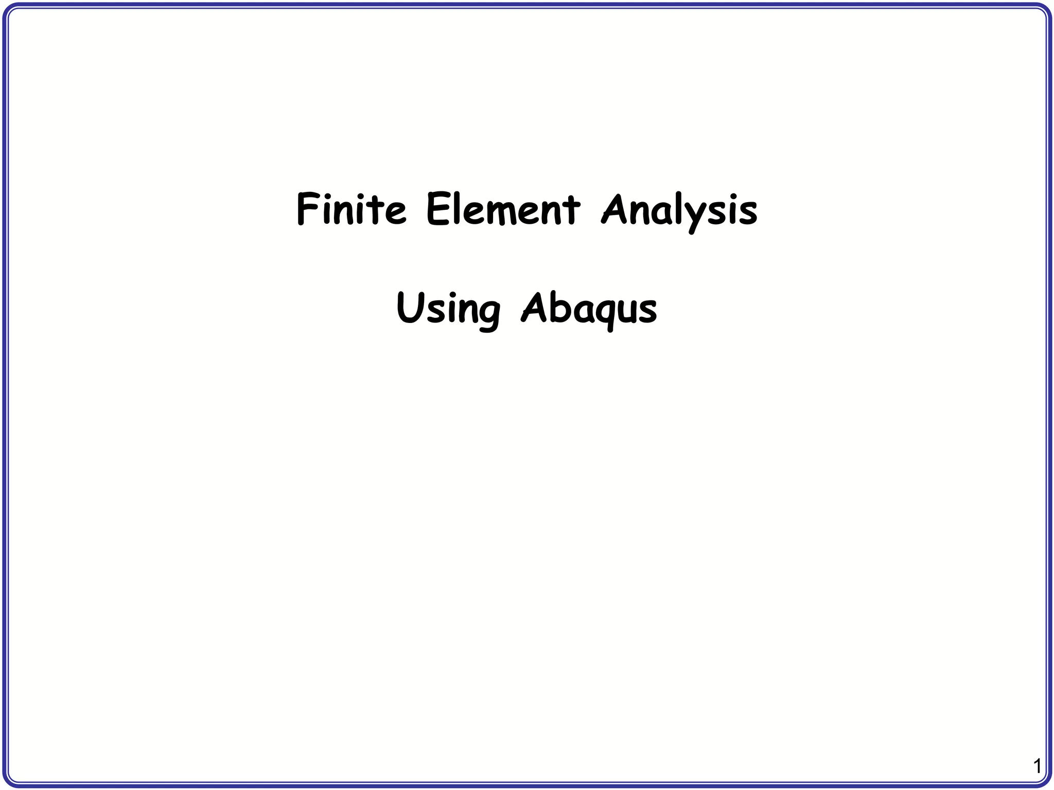 Abaqus Training.pptx