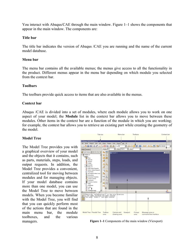Abaqus tutorial | PDF | Computing | Technology & Computing