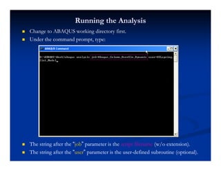 Abaqus tutorial | PDF
