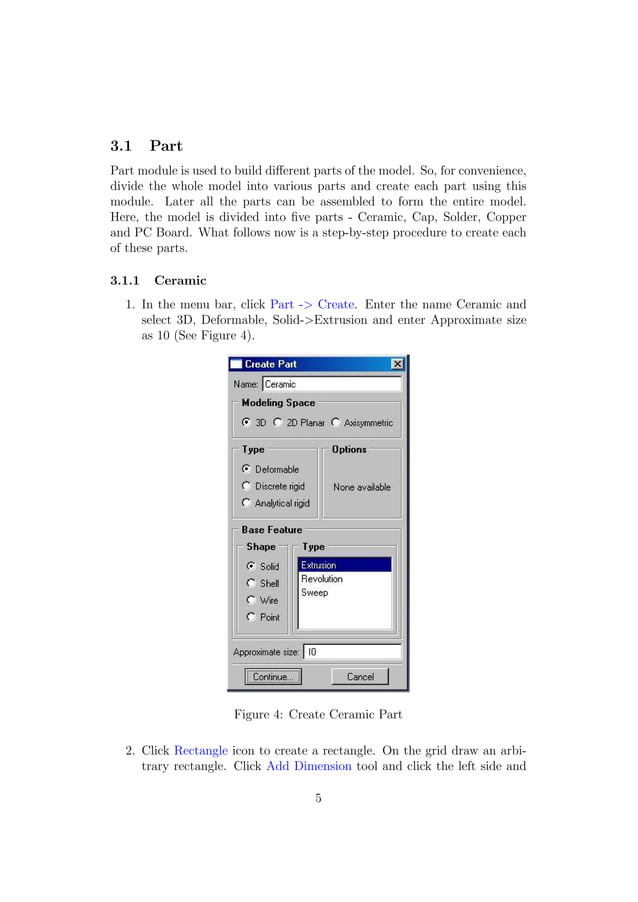 Abaqus tutorial -_3_d_solder | PDF | Graphics Software | Computer Software and Applications