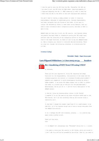 Abaqus users (commercial finite element code | PDF