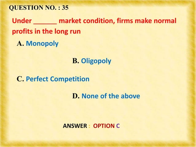 A basic commerce quiz 75 | PPSX | Business Accounting & Finance | Business