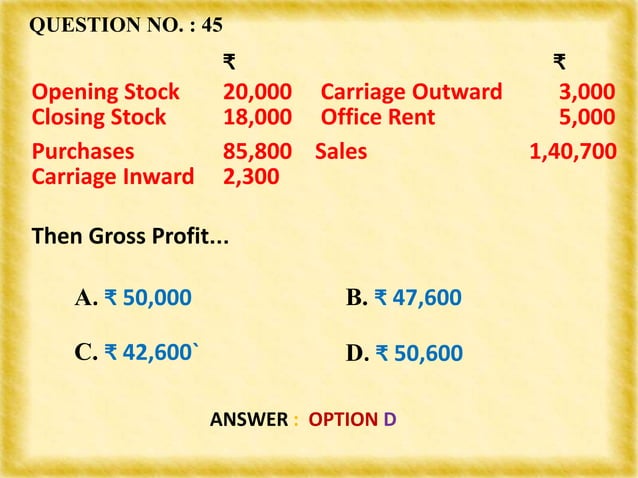 A basic commerce quiz 75 | PPSX | Business Accounting & Finance | Business