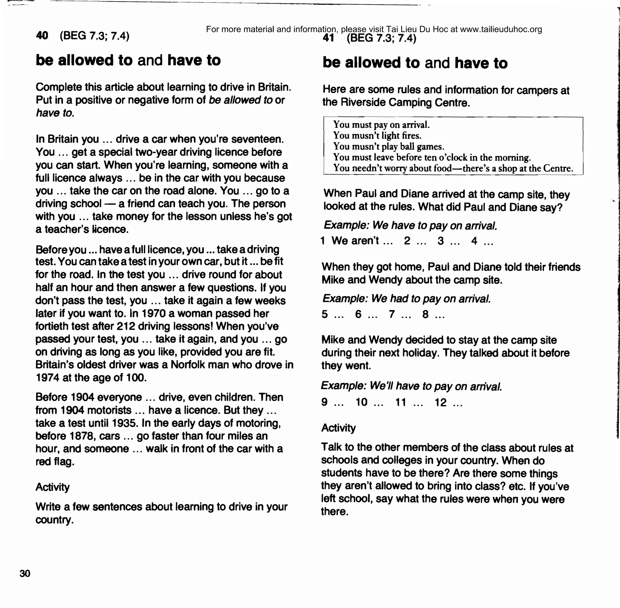 A basic english grammar exercises | PPT