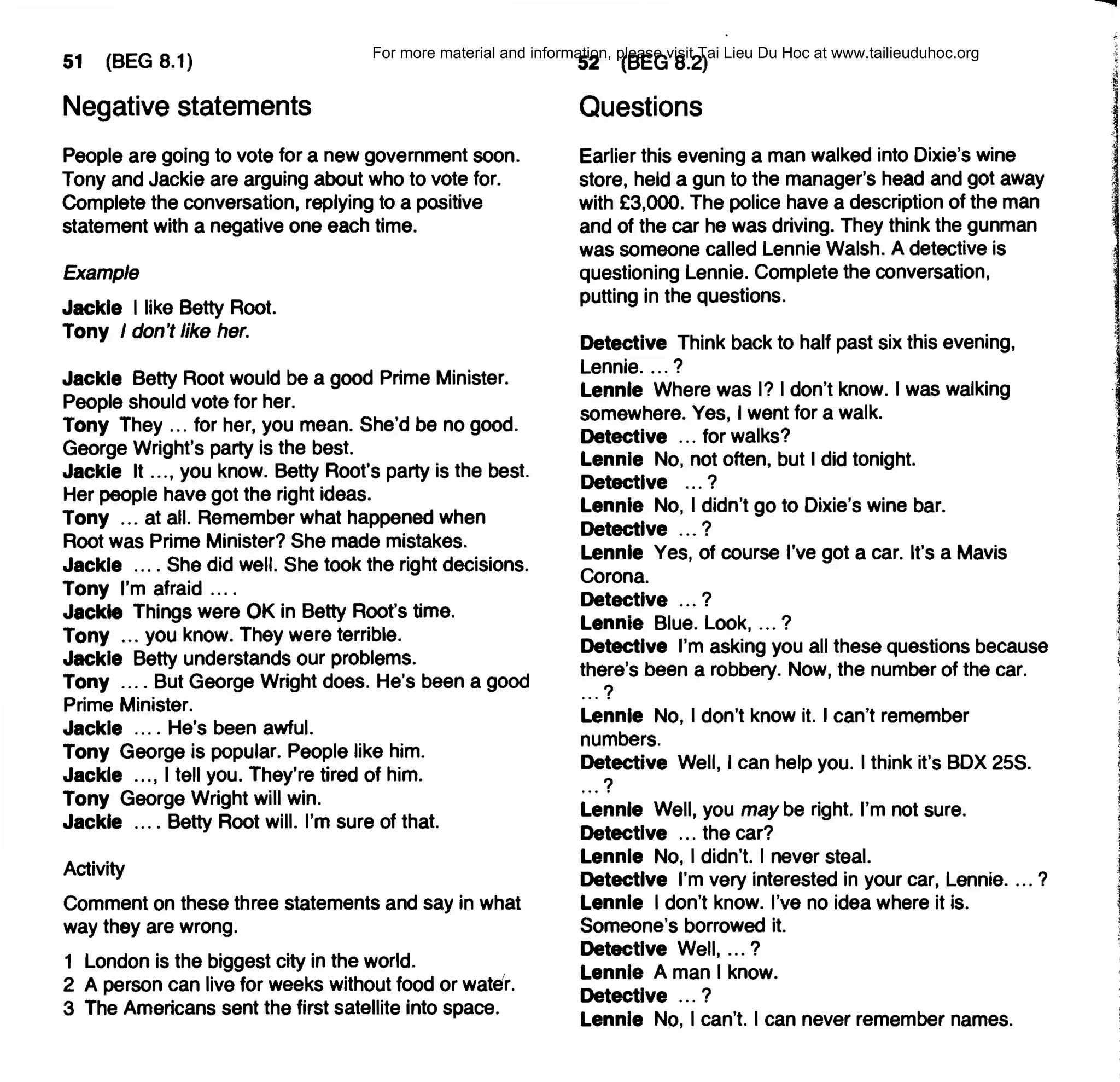 A basic english grammar exercises | PPT