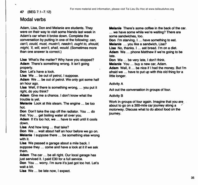 A basic english grammar exercises | PPT