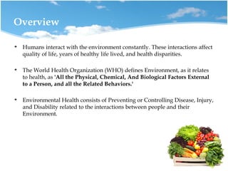 A Basic Guide To Environmental Health | PPT