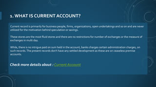 A Basic Guide to the Different Types of Bank Accounts | PPTX