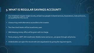 A Basic Guide to the Different Types of Bank Accounts | PPTX