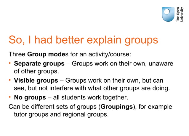 A basic introduction to the Moodle architecture | PPT