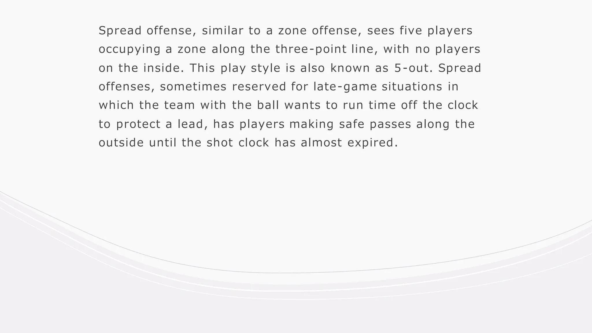 A Basic Introduction to Offensive Strategy in Basketball | PPT