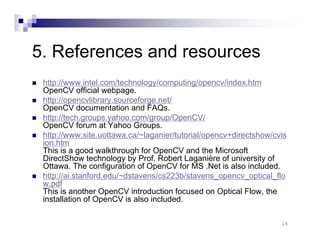 A basic introduction to open cv for image processing | PDF
