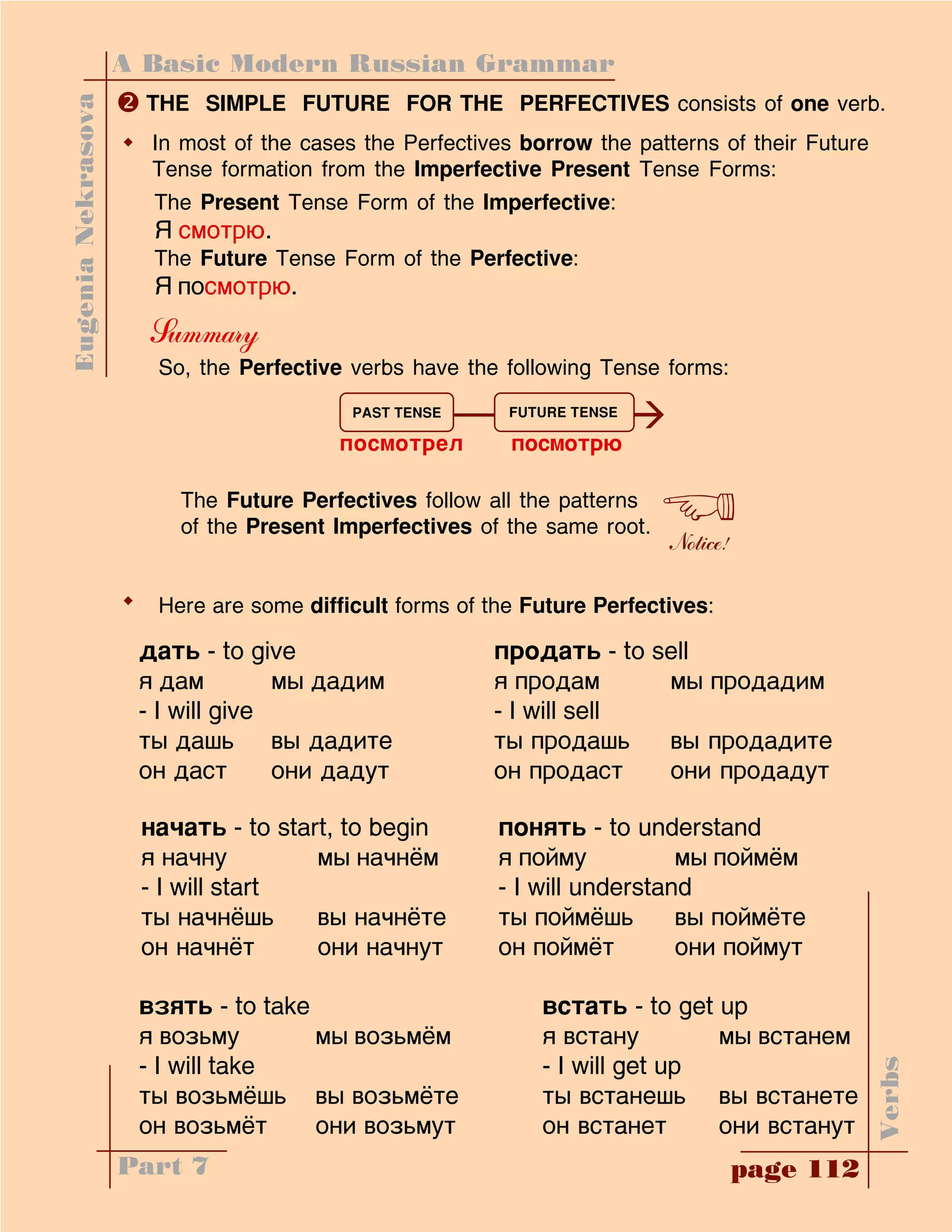 A Basic Modern Russian Grammar | PDF