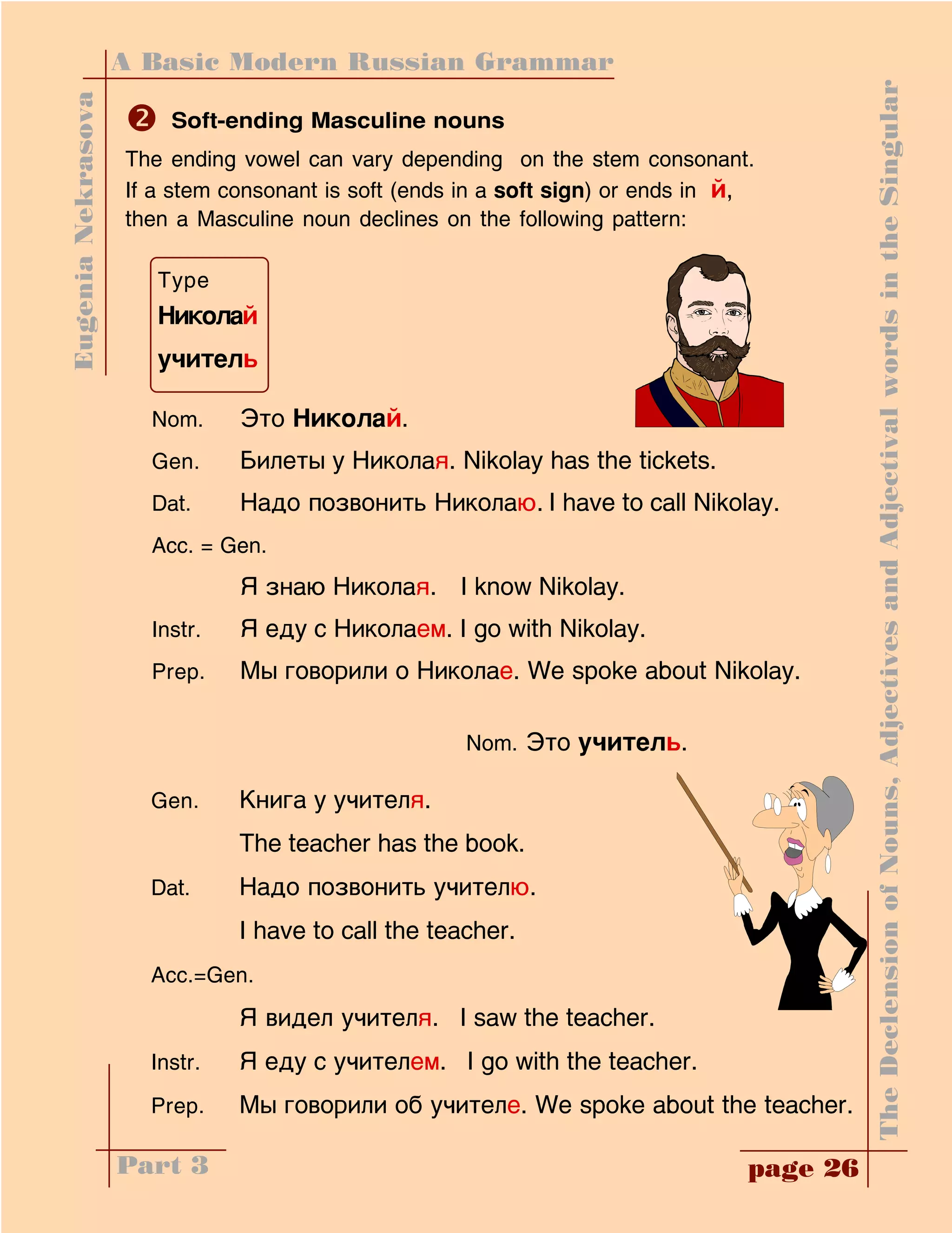 A Basic Modern Russian Grammar | PDF