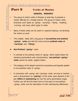 A Basic Modern Russian Grammar | PDF