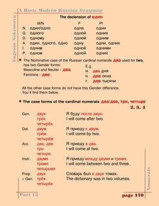 A Basic Modern Russian Grammar | PDF