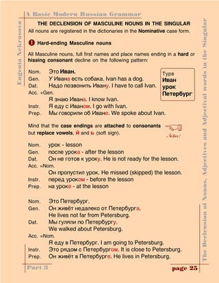 A Basic Modern Russian Grammar | PDF