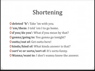 A basic overview of eye dialect