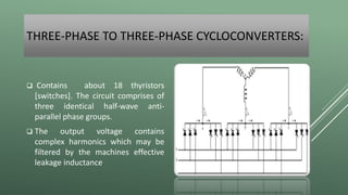 A basic presentation on cycloconverter | PPTX