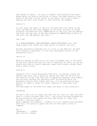 A basic unix overview(2) | PDF