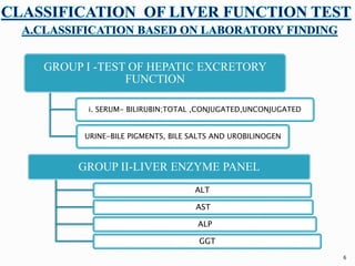 LIVER FUNCTION TEST (ENZYME PART) | PPTX