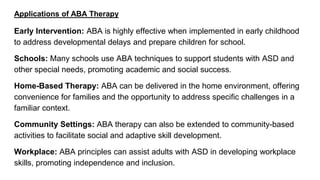 ABA Therapy | PPTX
