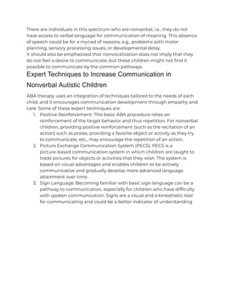 ABA Therapy for Nonverbal Children_ Techniques to Enhance Communication ...