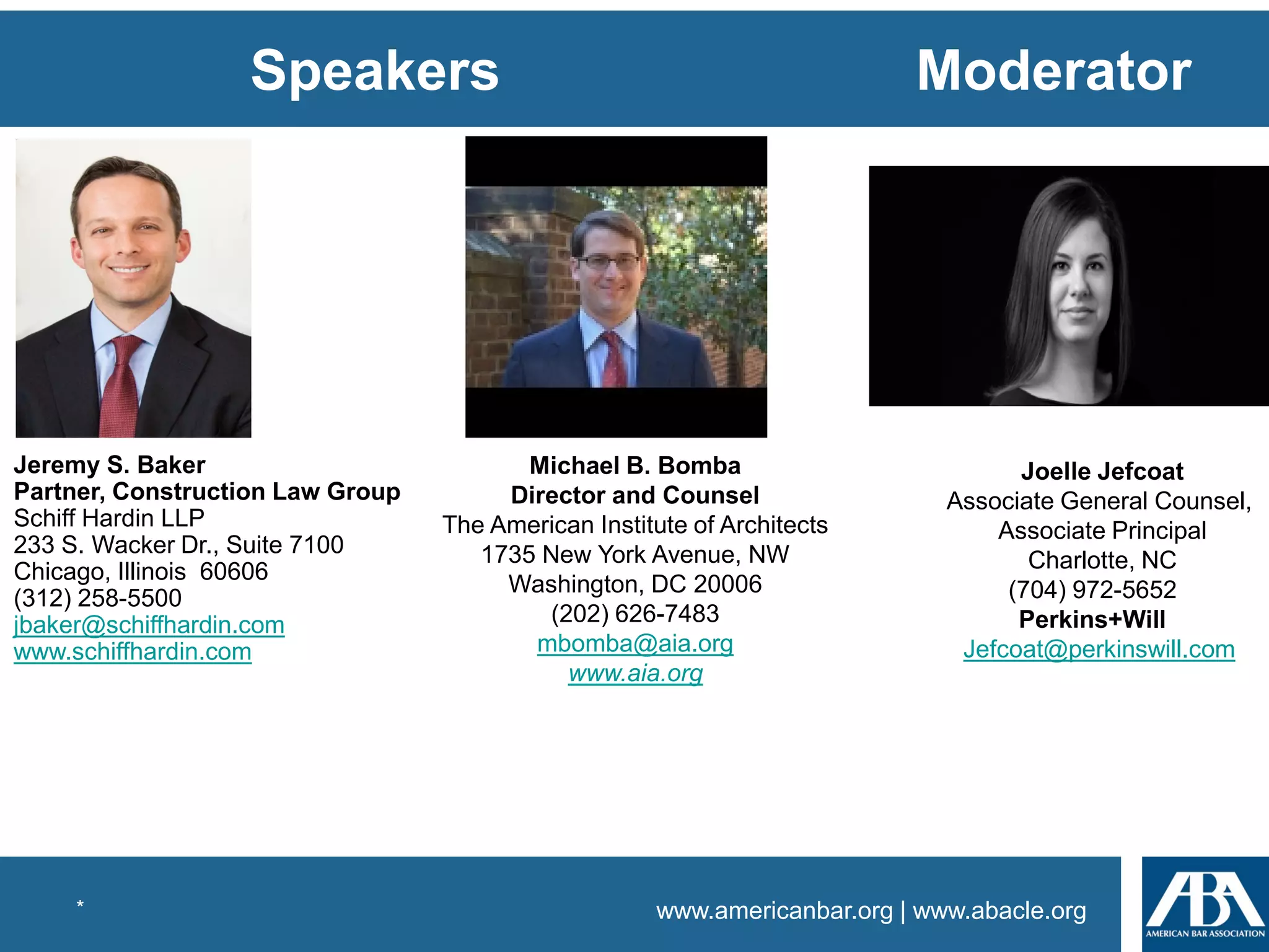 Using AIA’s Digital Practice Documents to Manage the Risks of BIM and ...